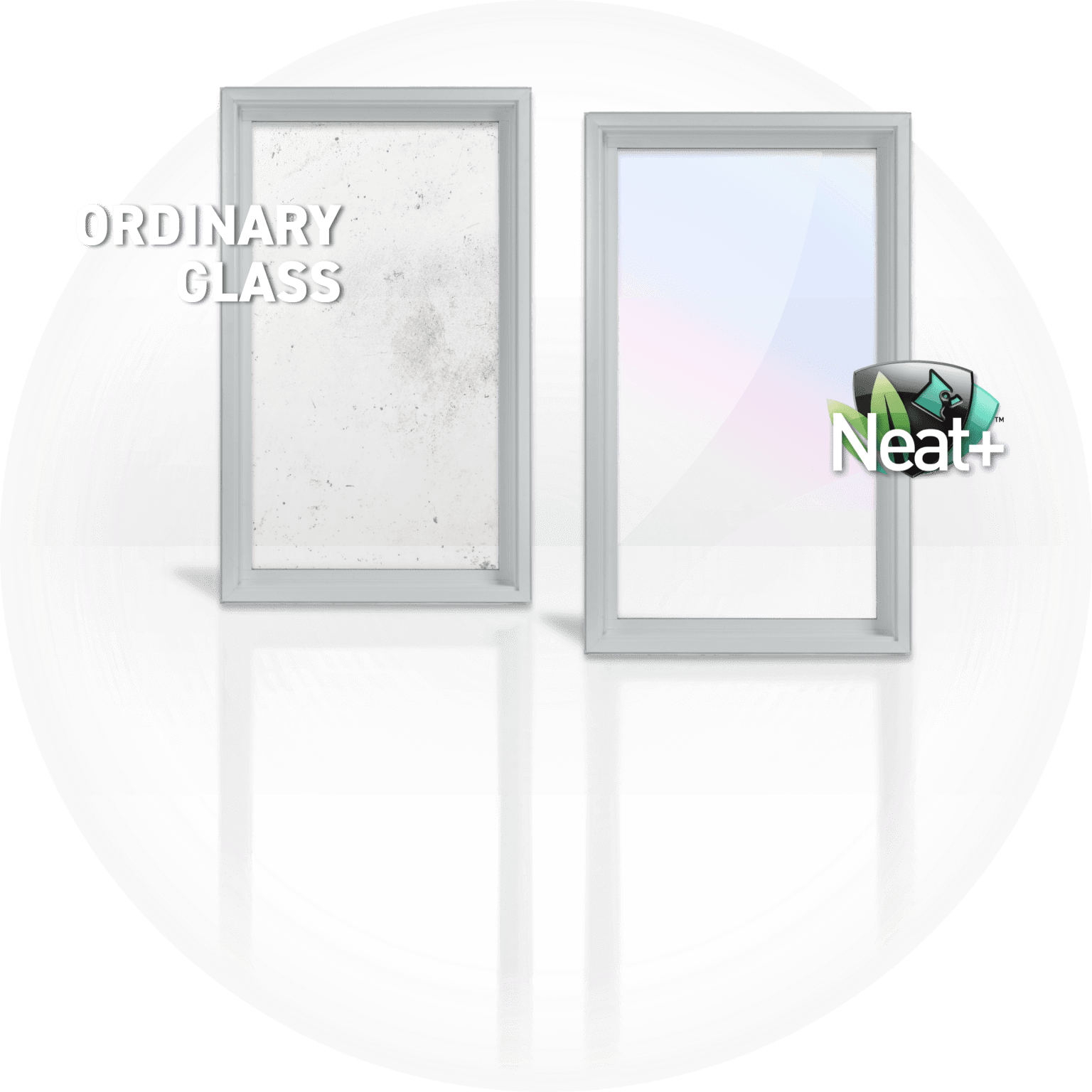 Neat+ Naturally Clean Glass | Cardinal Glass Industries